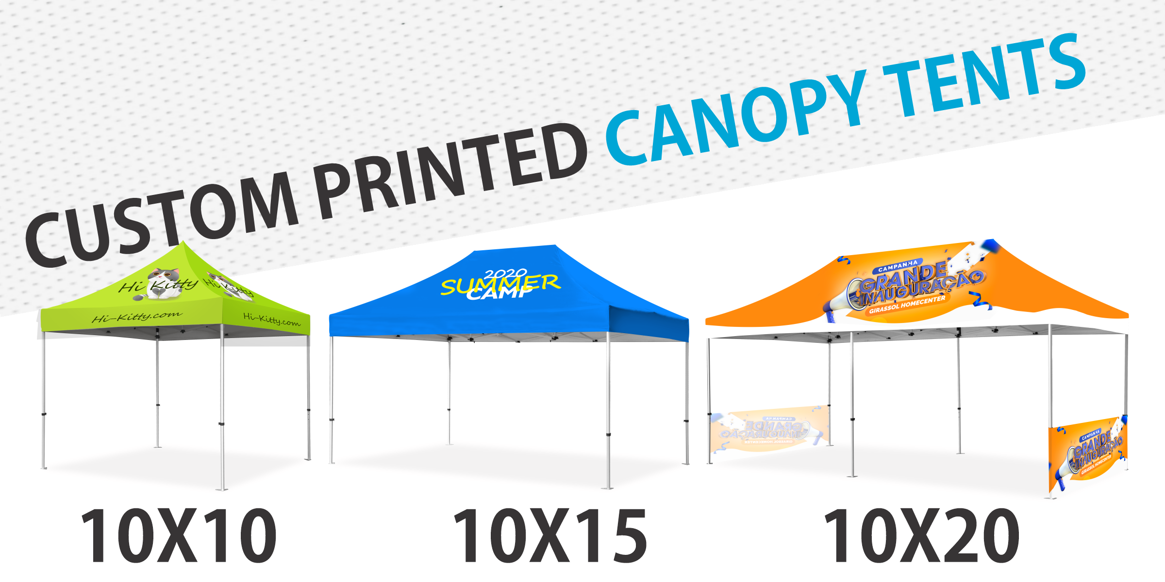 Custom Printed Advertising Tents – YSD Graphics