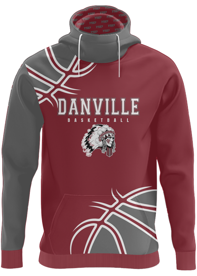 Danville Basketball Custom Print Hoodie – YSD Graphics