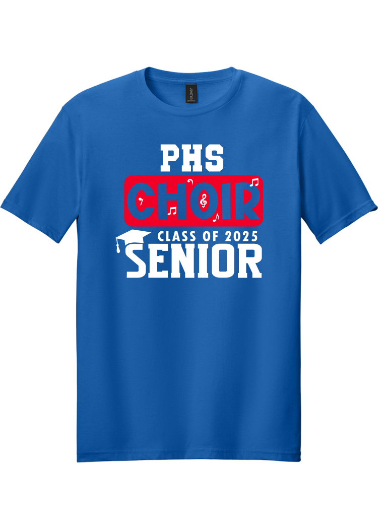 PHS CHOIR Box Senior T-shirt – YSD Graphics