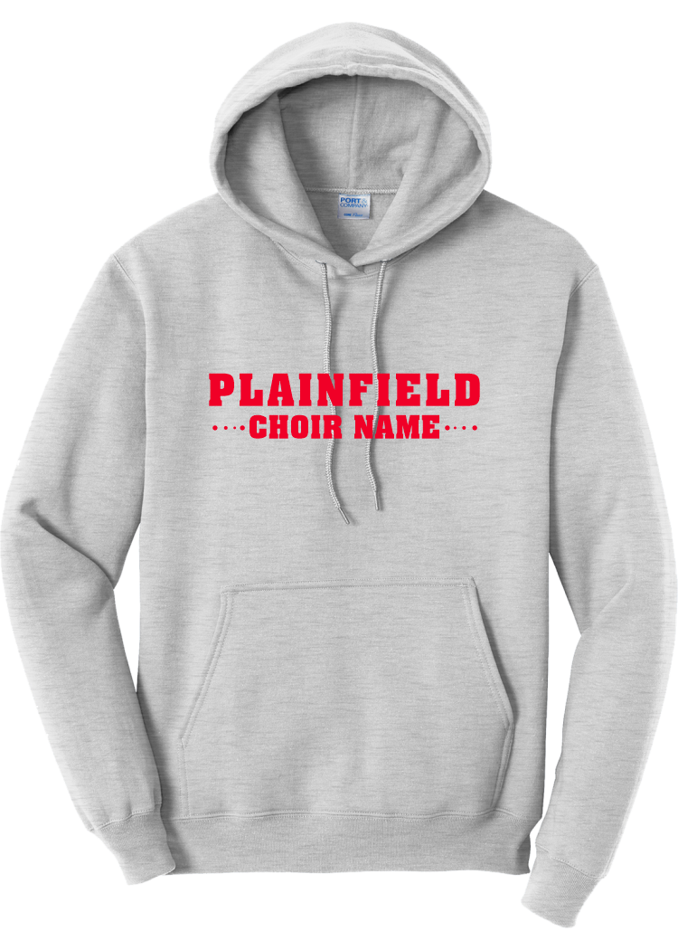 Plainfield High School Choir Names Design 2 Hoodie – YSD Graphics