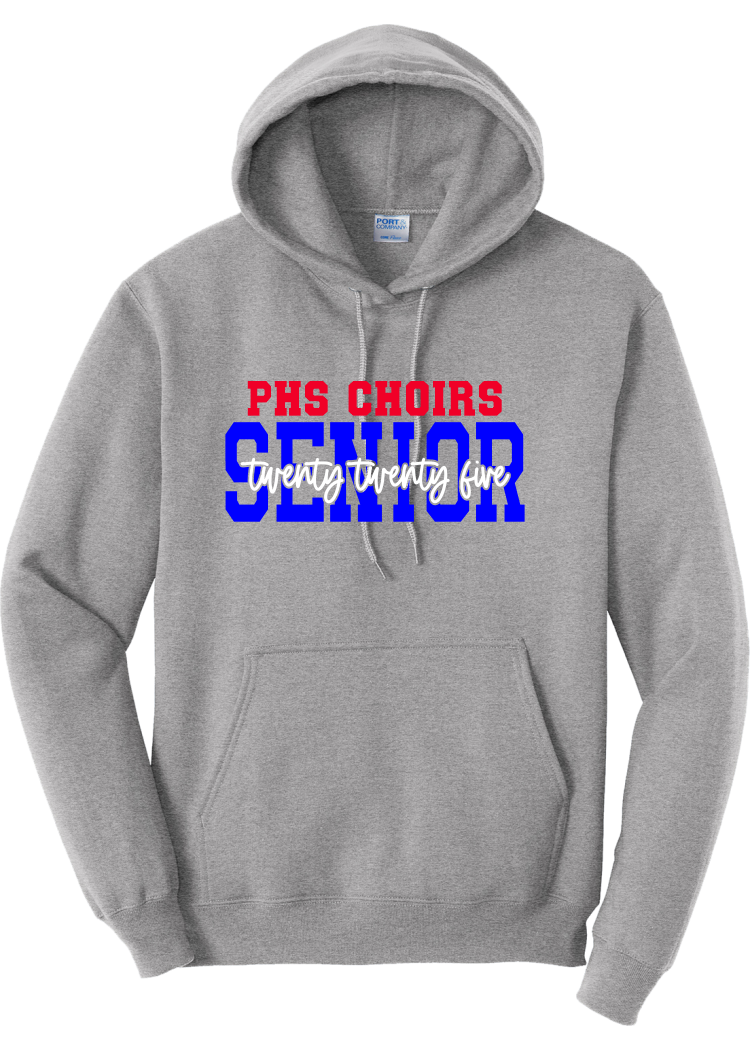 Plainfield Senior 2025 Cursive Hoodie – YSD Graphics