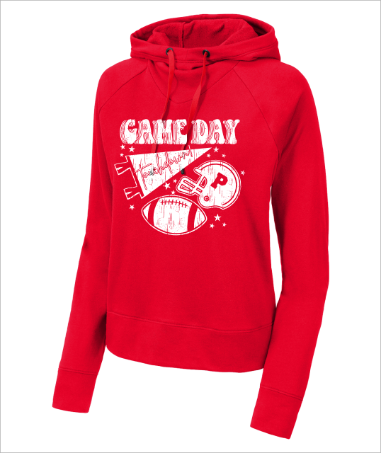WHITE GAME DAY RED TERRY – YSD Graphics