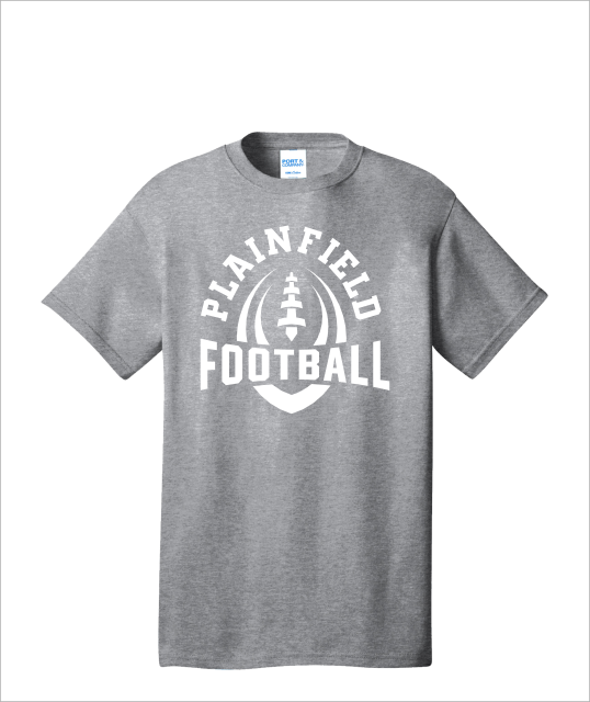 WHITE PLAINFIELD FOOTBALL TSHIRT – YSD Graphics