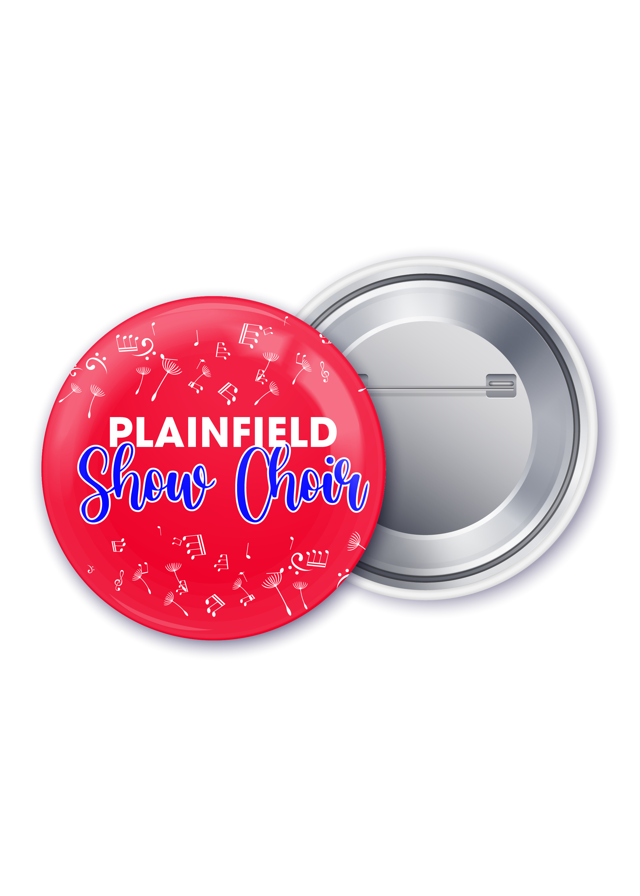 Plainfield Show Choir button – YSD Graphics