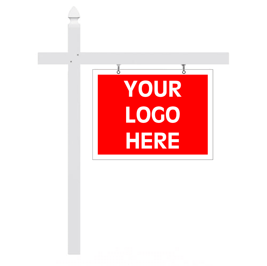18 x 24 SINGLE ARM SIGN POST – YSD Graphics