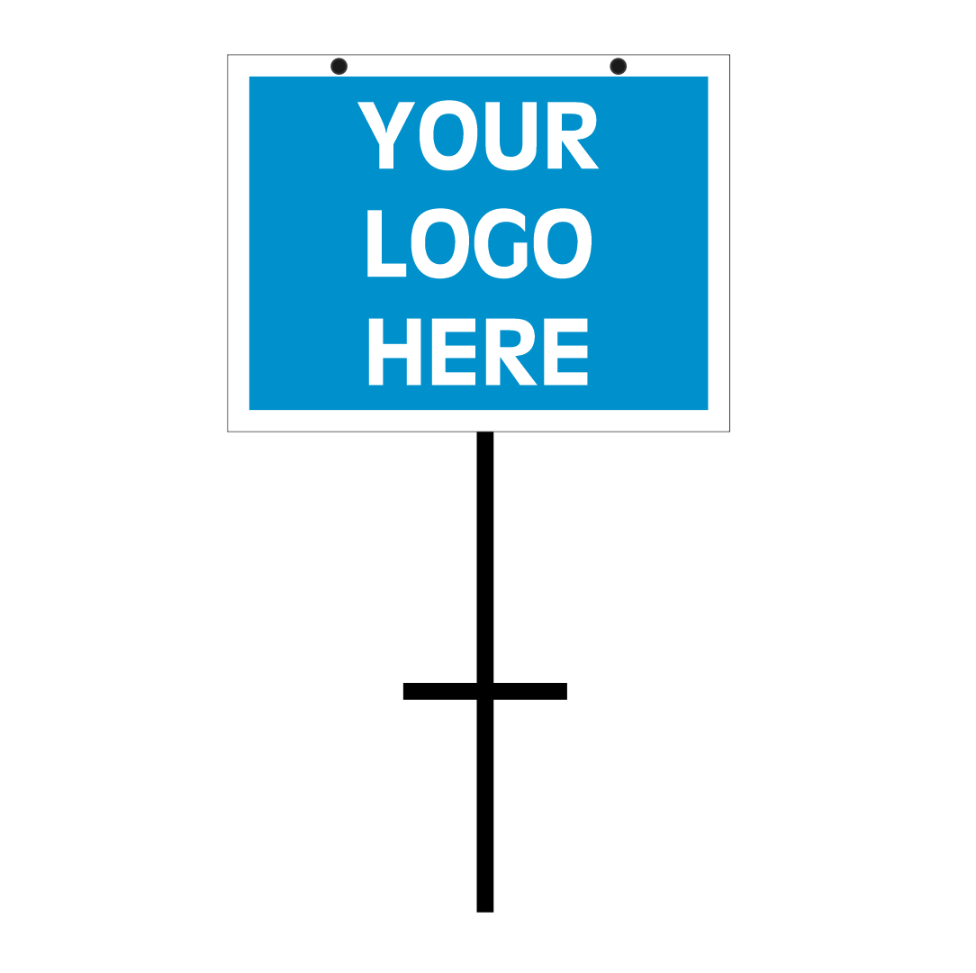 T-Bar Sign Stakes with Sign – YSD Graphics