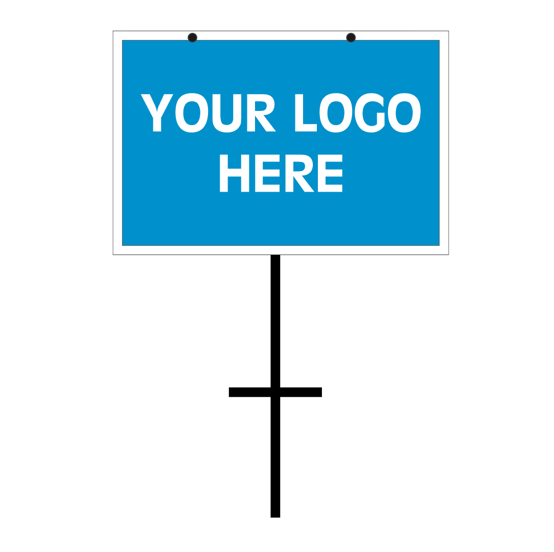 T-Bar Sign Stakes with Sign 24X36 – YSD Graphics